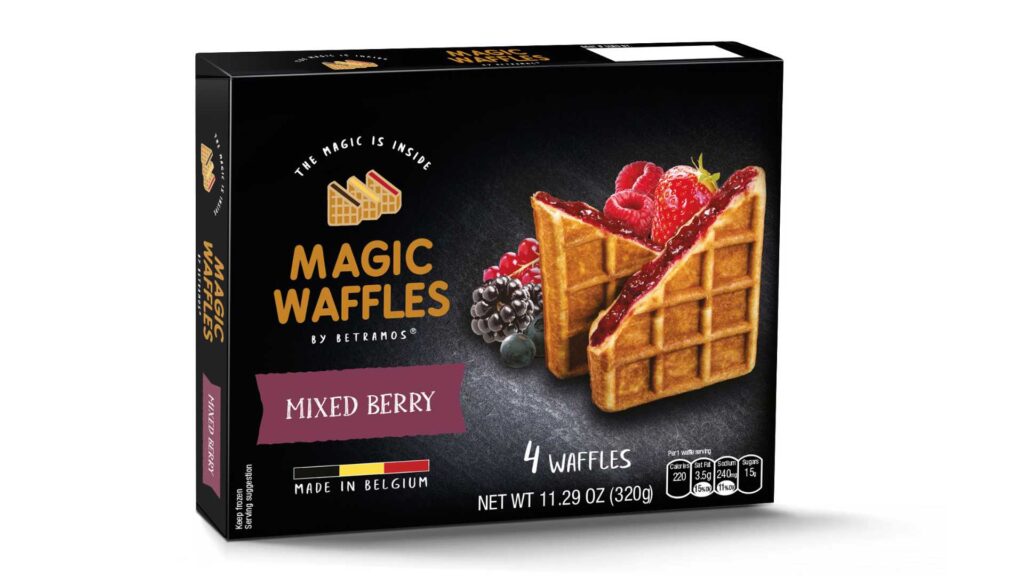 MAGIC WAFFLES Mixed Berry (Retail) - Markwell Foods Australia